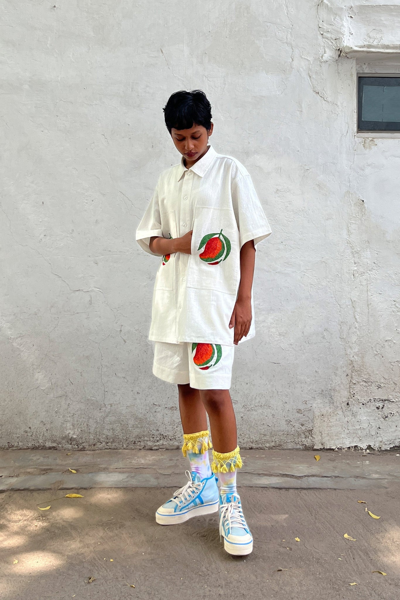 (POS) Mango SZN Classic Embroidered Shirt – NBNW India